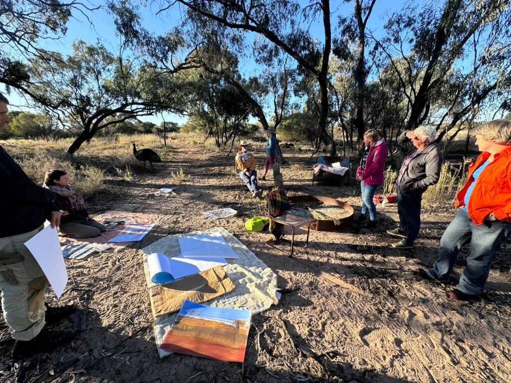 Embodied Landscape Drawing — Mallee Conservation