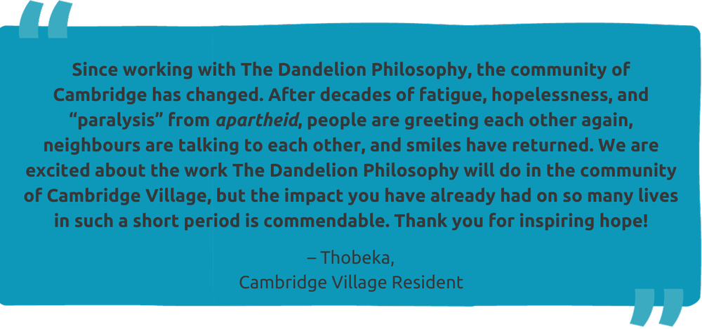 The Dandelion Philosophy