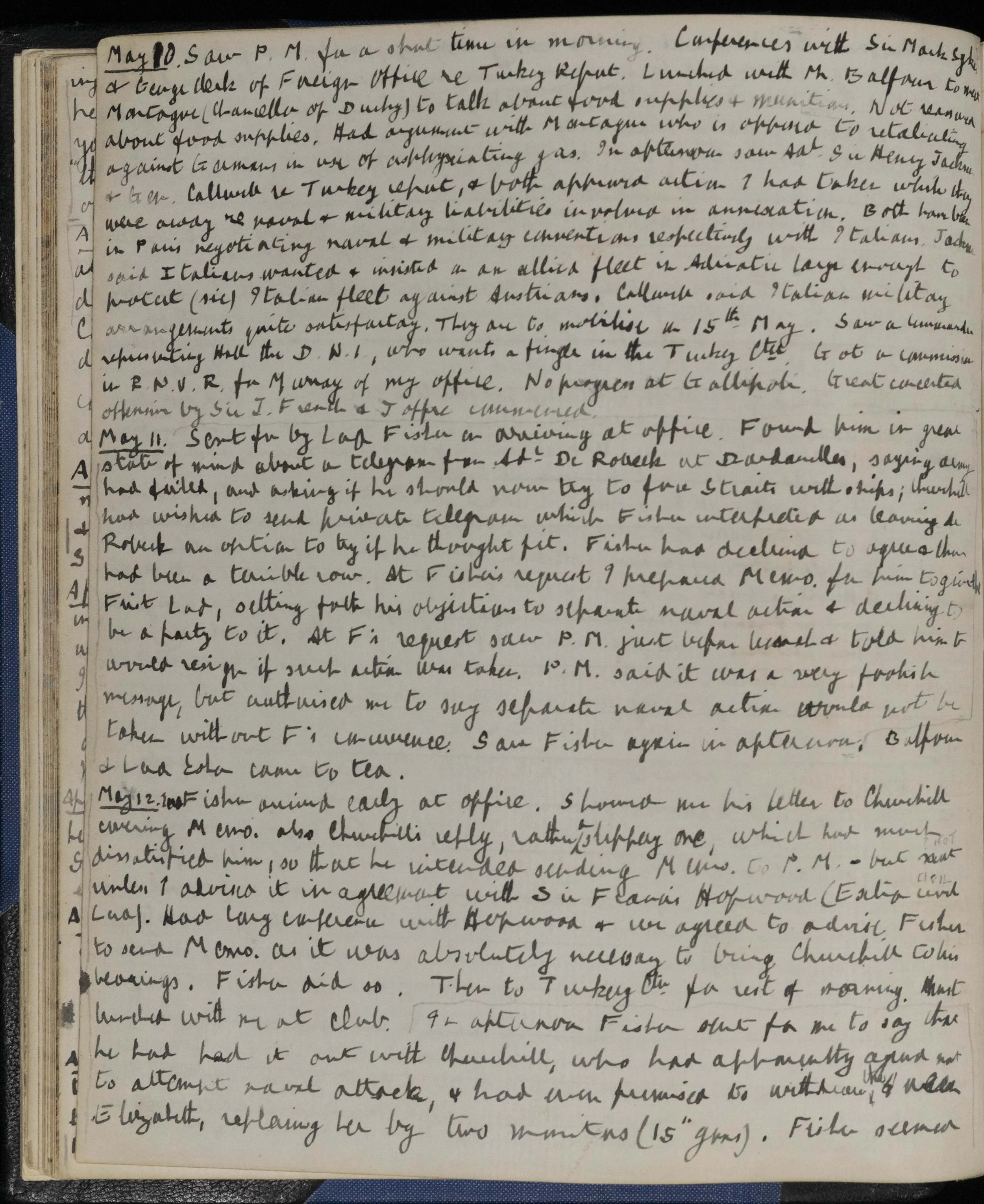 Keeping and Making Diaries — Churchill Archives Centre