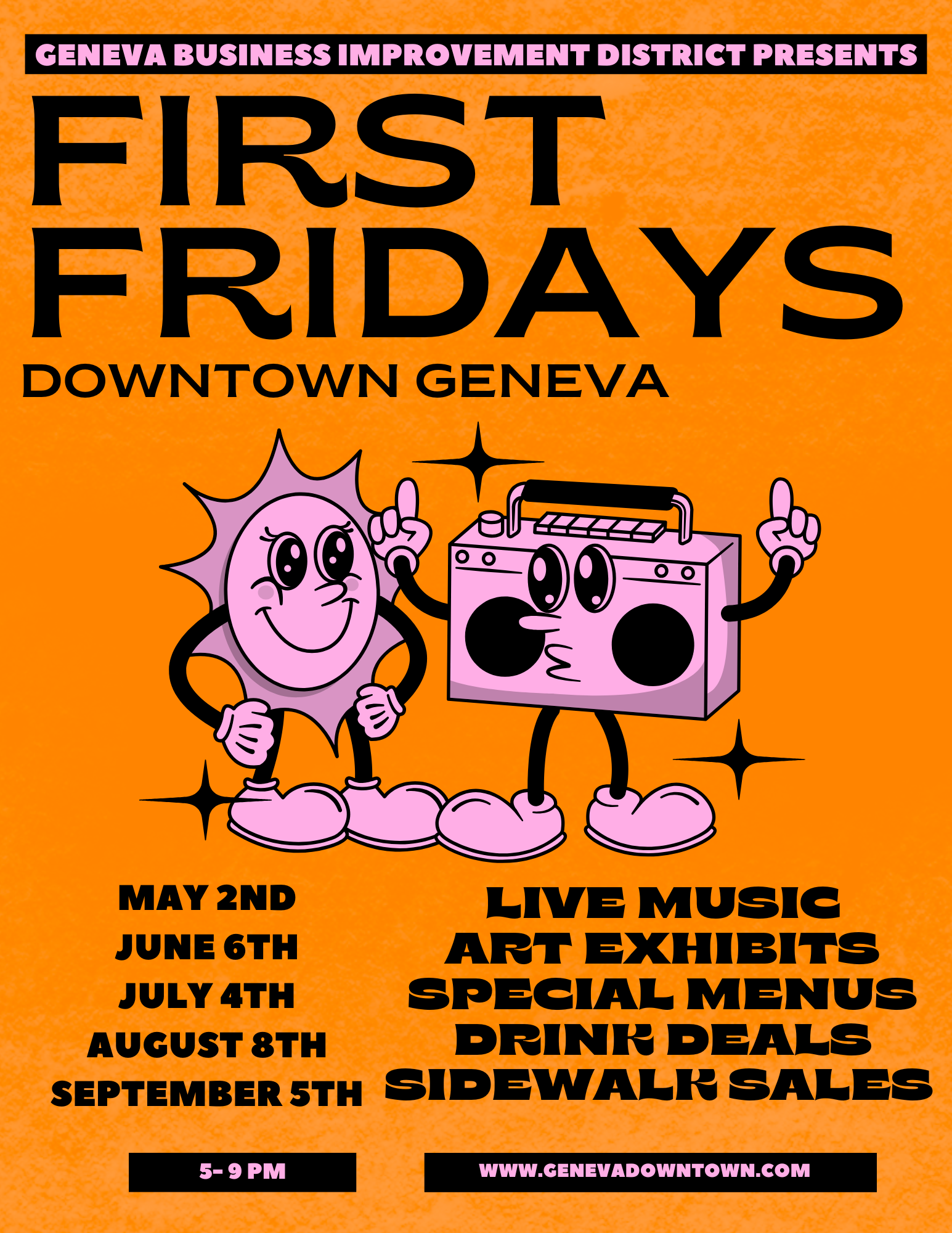 Events Calendar — Geneva BID