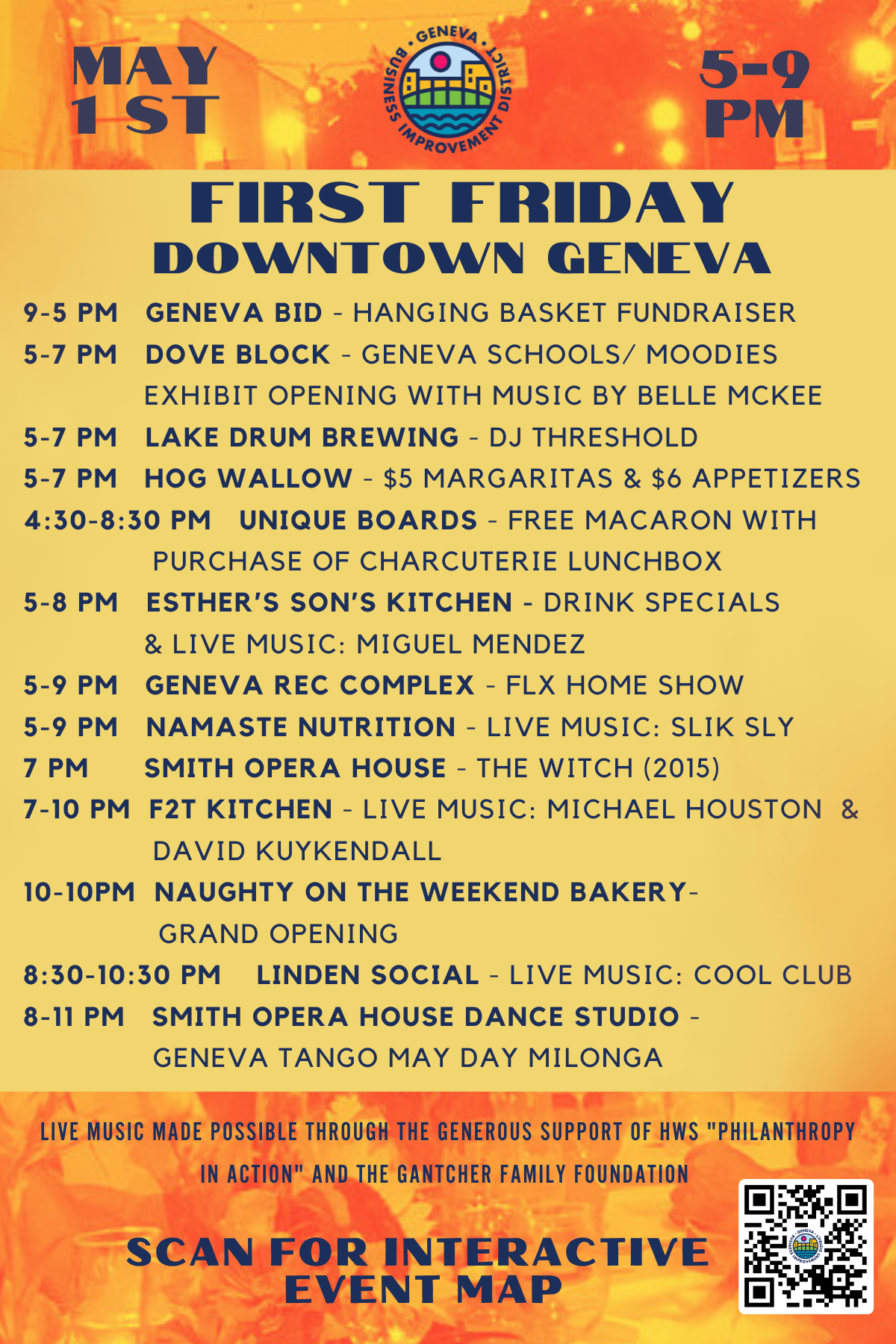 Events Calendar — Geneva BID