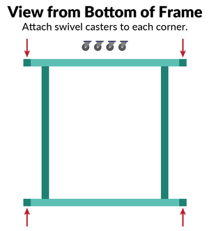 Creating Triple-Stacked Cage Frames for the Rabbitry — Teal Stone Homestead