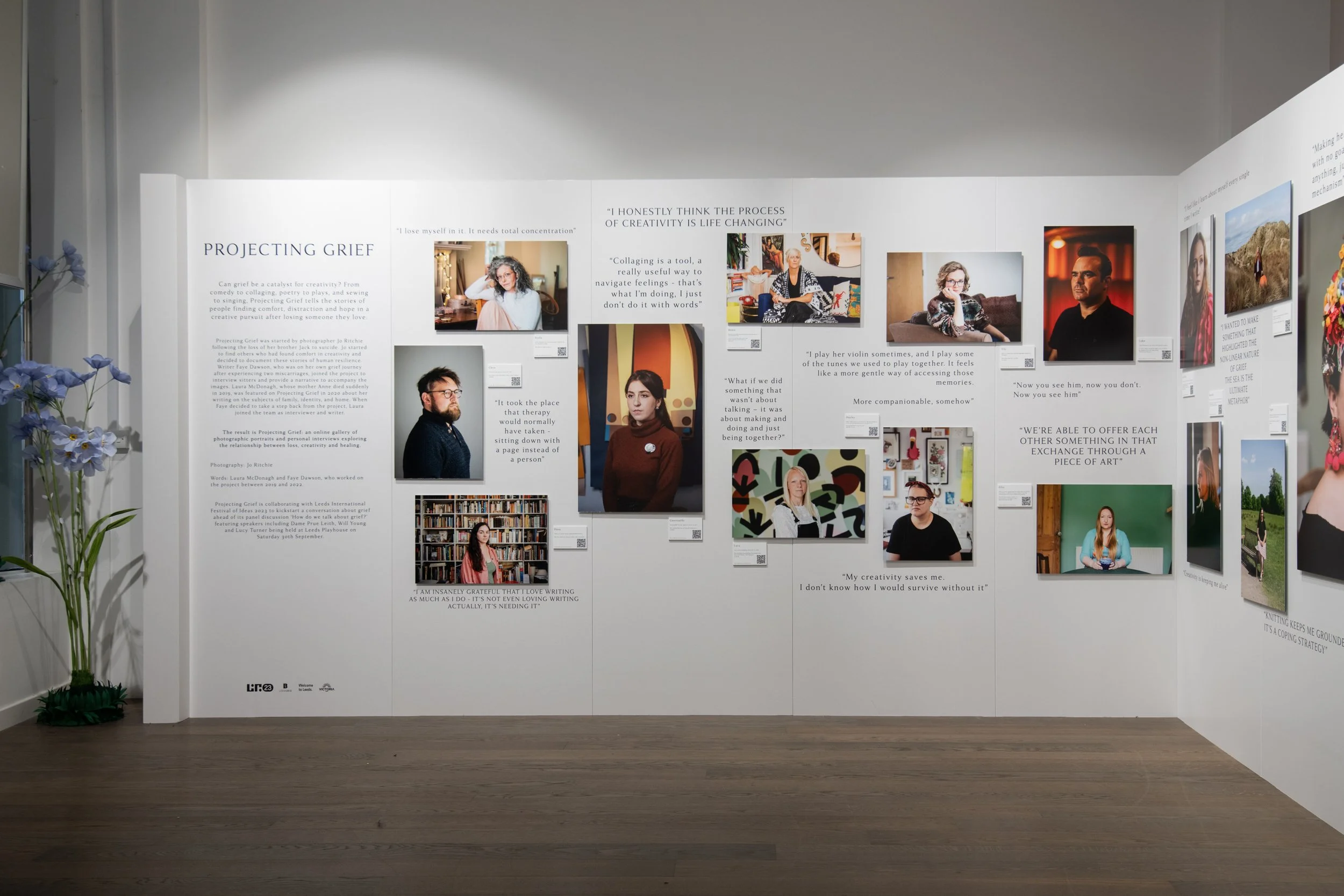 EXHIBITION & WORKSHOPS — Projecting Grief