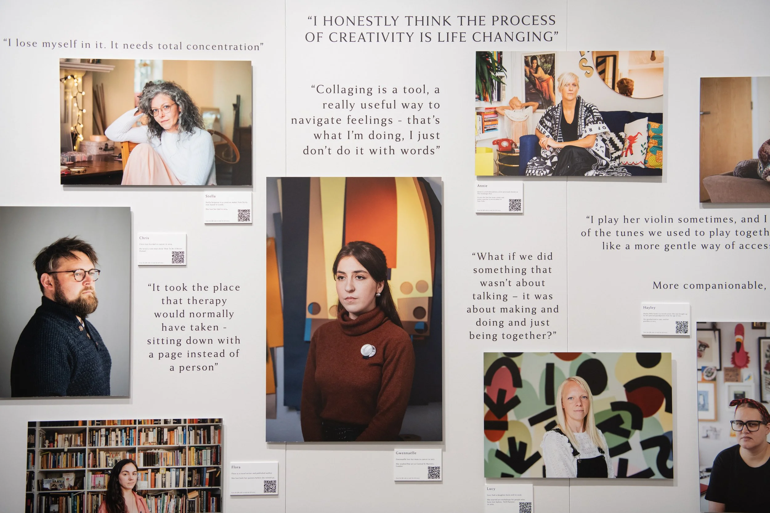 Exhibitions and Workshops — Projecting Grief