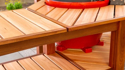 Building a Kamado Grill Station — Timber Biscuit Woodworks