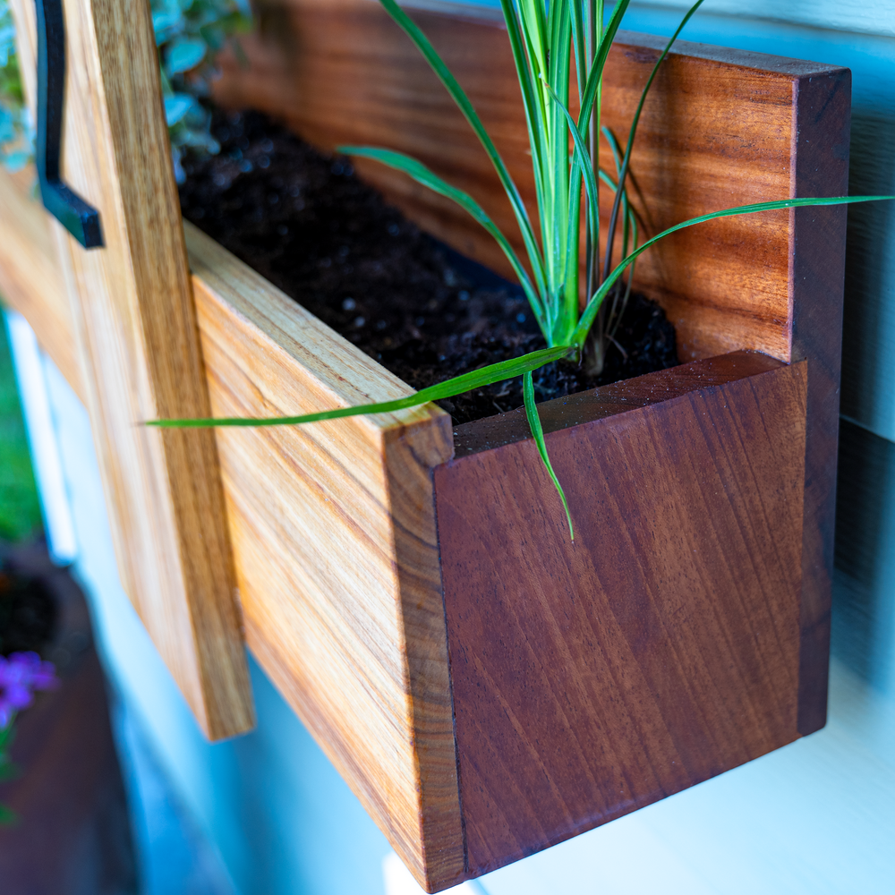 Building Modern Planter Boxes for My Front Porch — Timber Biscuit Woodworks