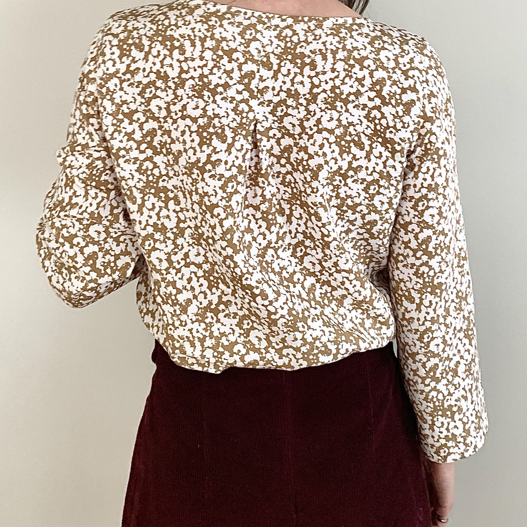 A Perfect Everyday Blouse - the Geneva V Neck Blouse by Liesl and Co ...