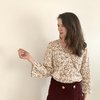 A Perfect Everyday Blouse - the Geneva V Neck Blouse by Liesl and Co ...