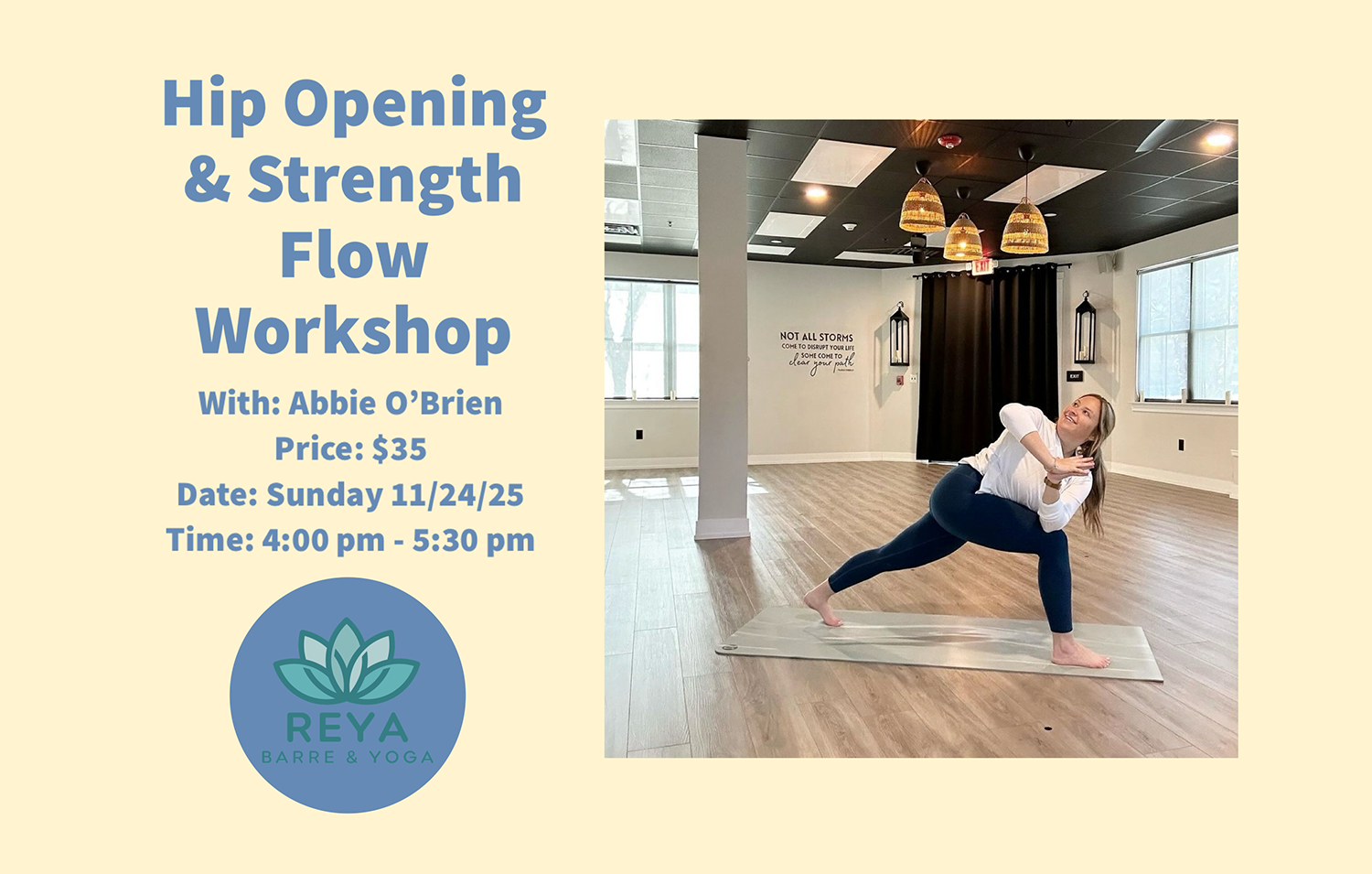 Events — REYA Barre & Yoga