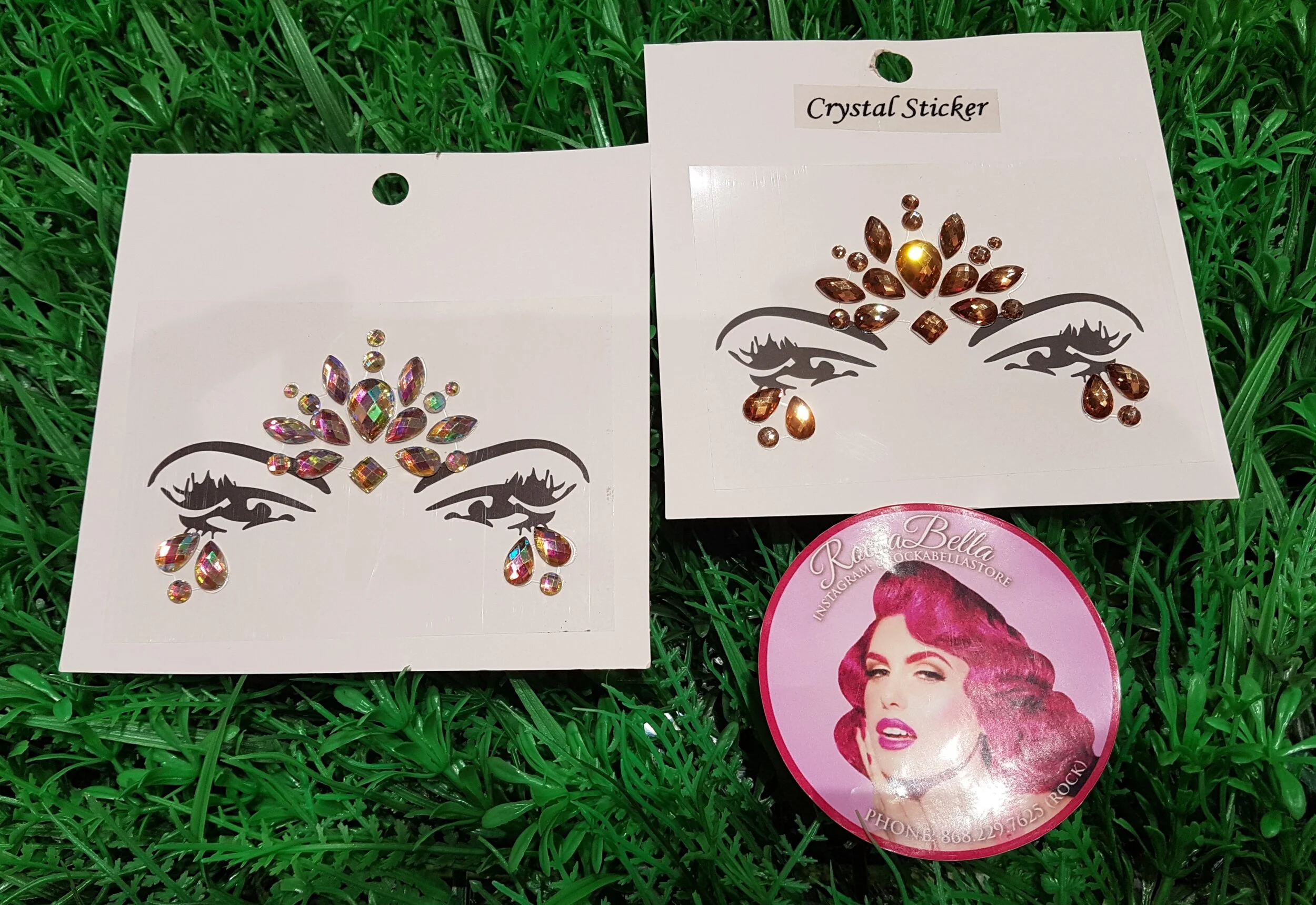 IRIDESCENT CRYSTAL FOREHEAD GEMS — Rock x Lola