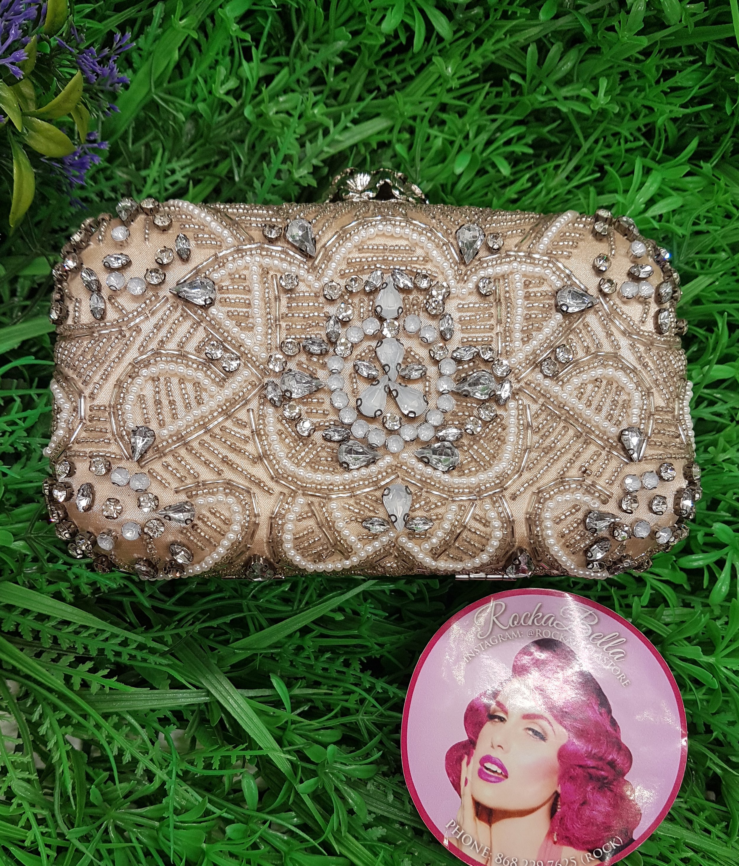 PERLA CLUTCH PURSE — Rock x Lola