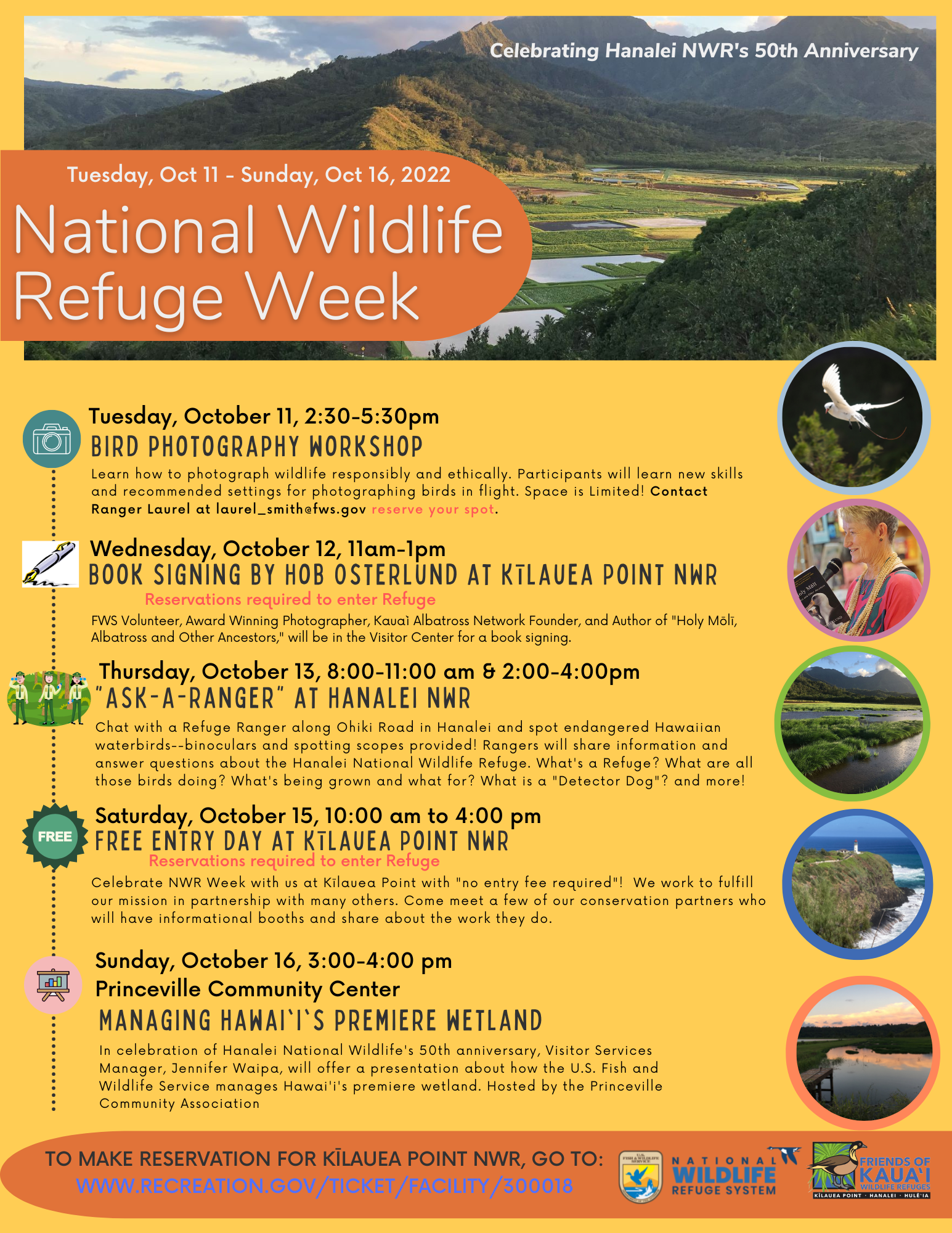 National Wildlife Refuge Week 2022 — Friends of Kauai Wildlife Refuges ...