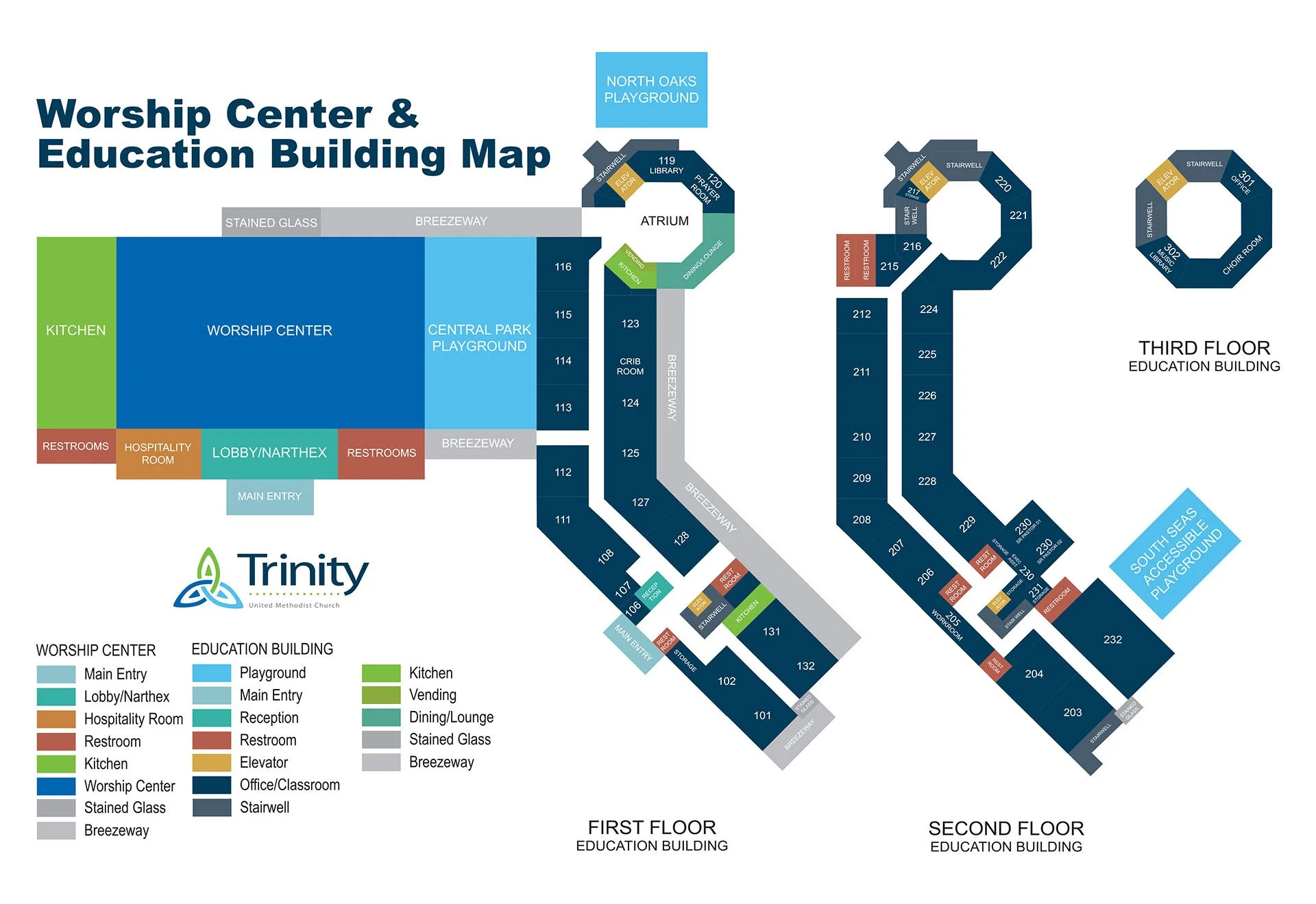 Campus Maps — Trinity United Methodist Church