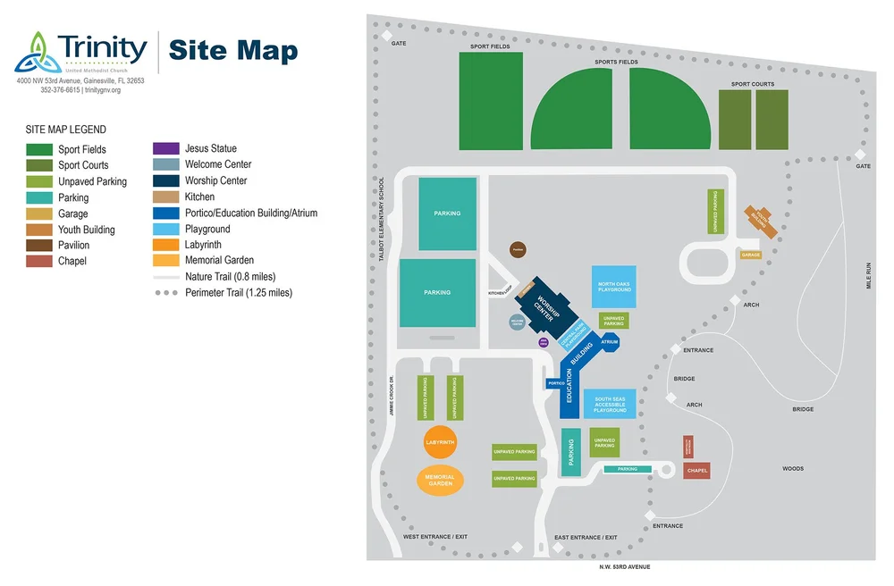 Campus Maps — Trinity United Methodist Church