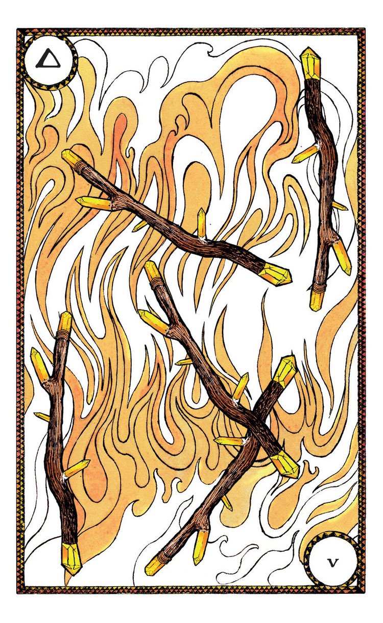 The Cards — Elemental Power Tarot