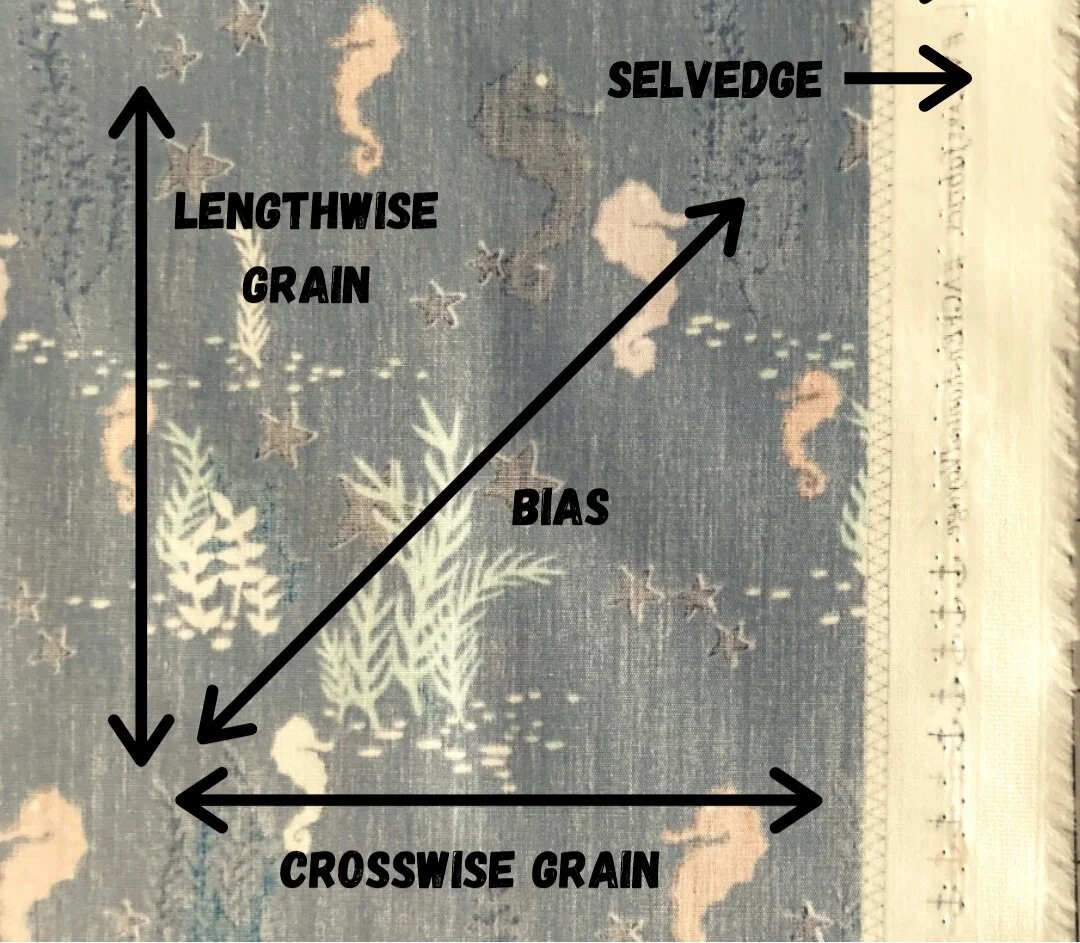 Fabric Grain Explained | Master Your Sewing — Lou Lou & Betty