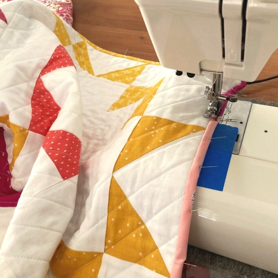 Make A Scrappy Binding Tutorial — Lou Lou & Betty