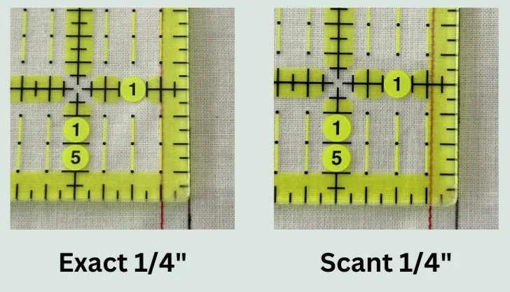 How to Sew a scant 1/4 Inch seam — Lou Lou & Betty