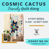 Cosmic Cactus Quilt Along PART 3: Make Half-Square Triangles — Lou Lou ...
