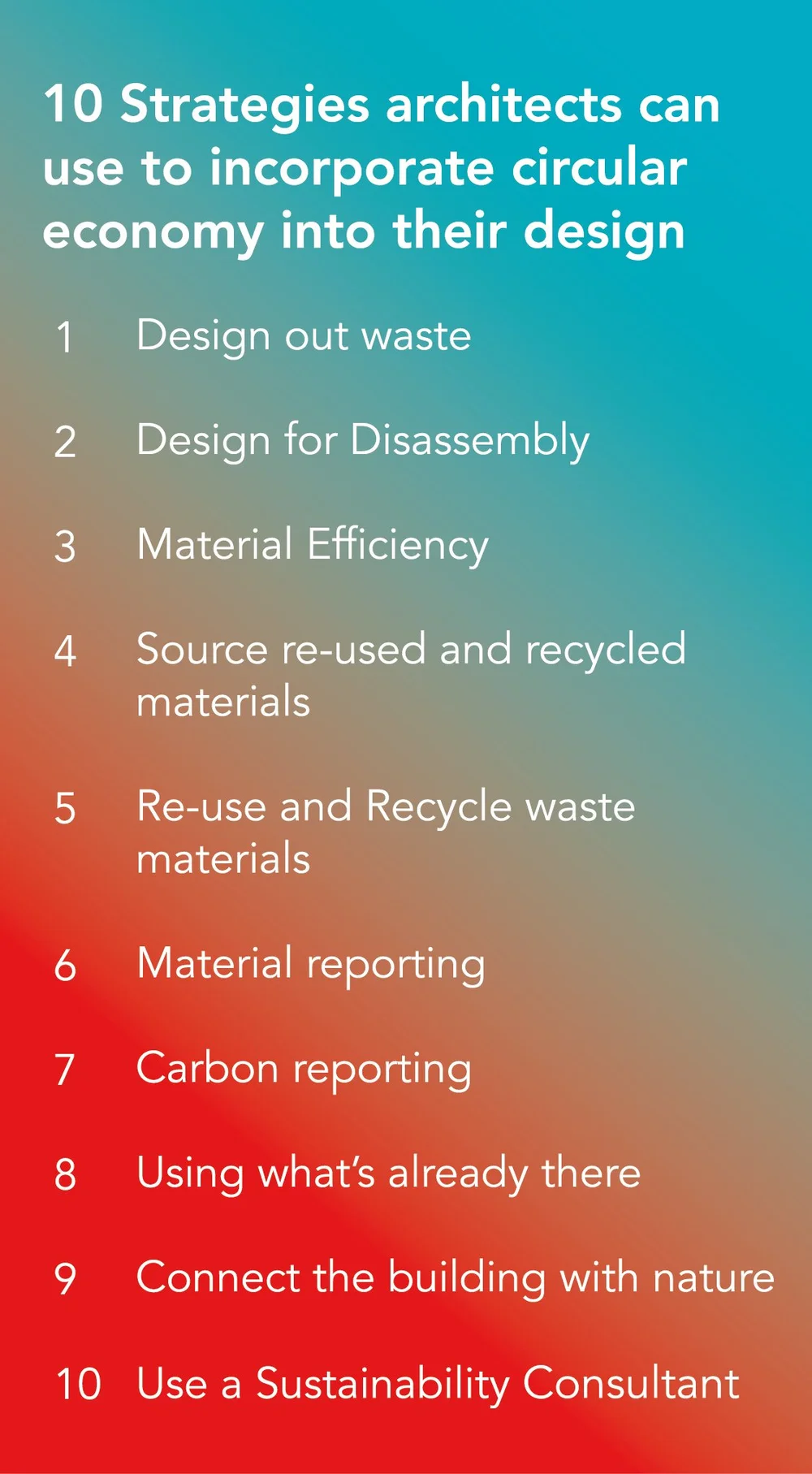 10 Ways Architects can include Circular Economy in Future Builds ...