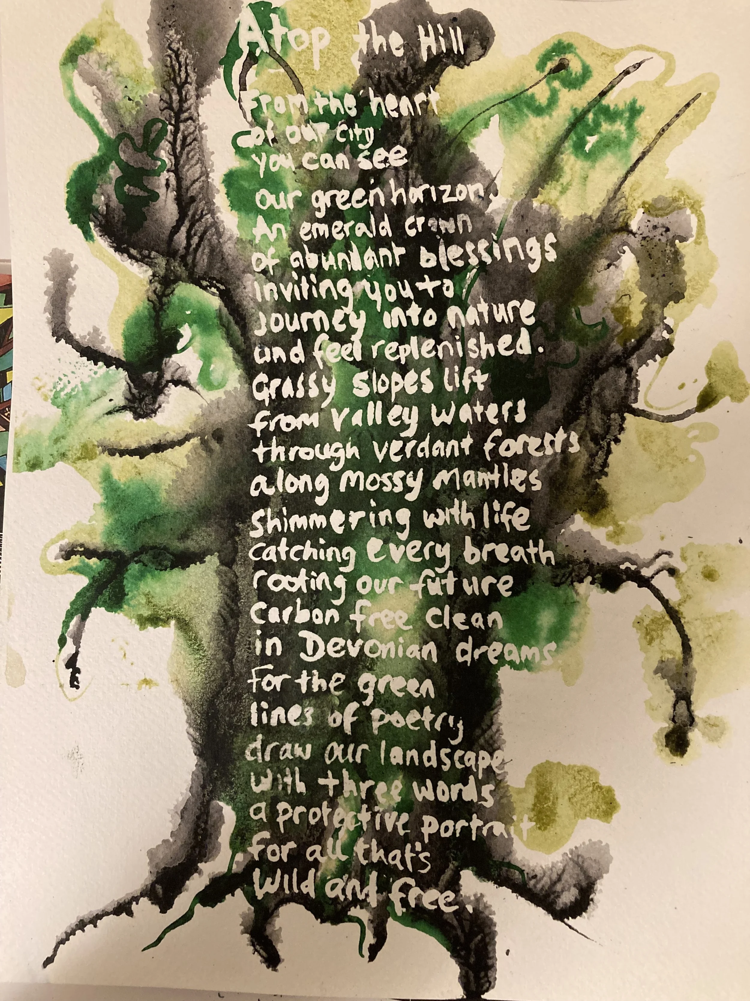 3 words for Green Spaces — The Art and Energy Collective