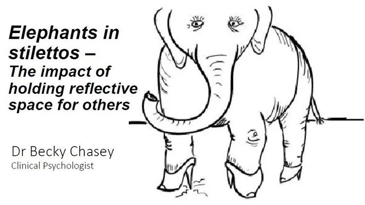 Elephants in stilettos - Dr Becky Chasey — The Art and Energy Collective