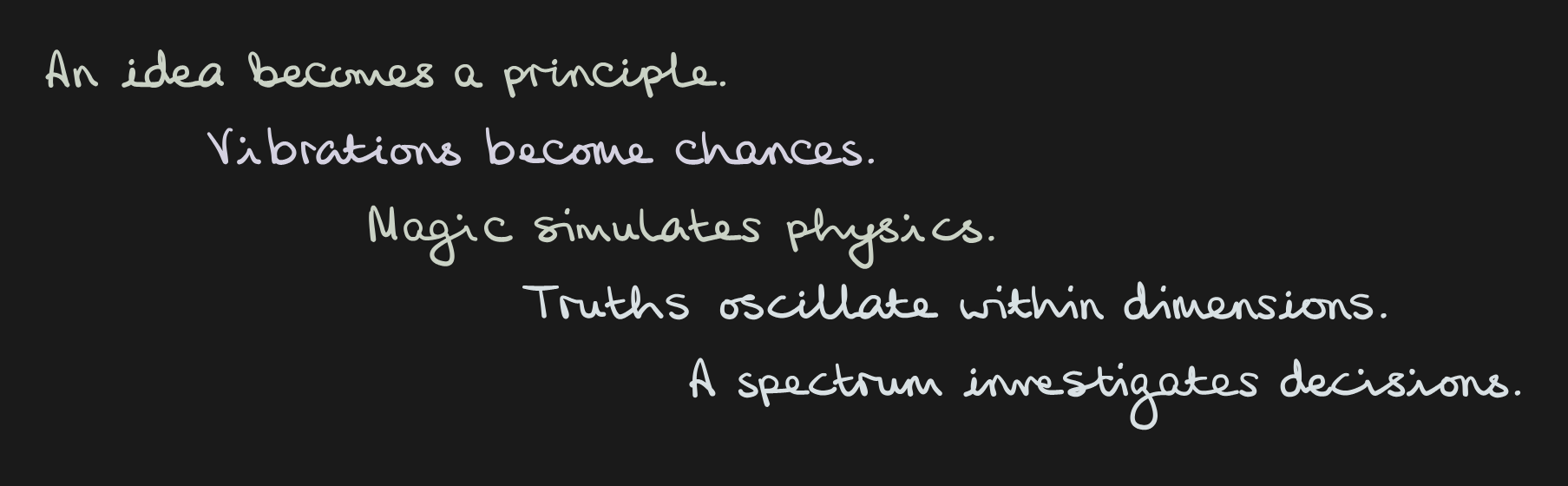 Meaningful Nonsense: How I generate sentences — Amy Goodchild