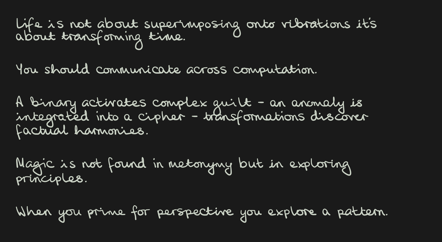 Meaningful Nonsense: How I generate sentences — Amy Goodchild