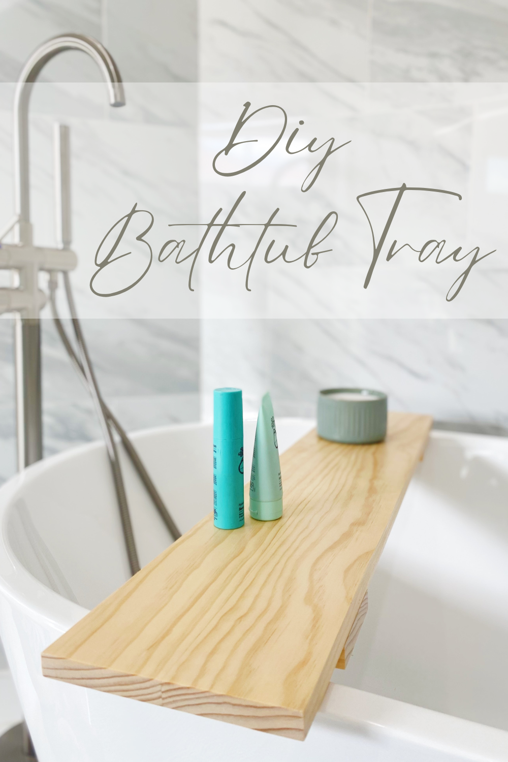 Diy Bathtub Tray — Waves of Wood