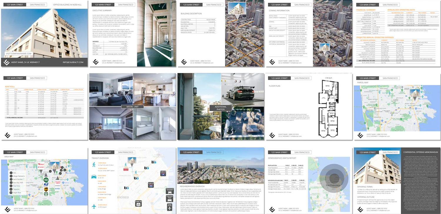 Real Estate Pitch Deck Services | Realty Capital Analytics