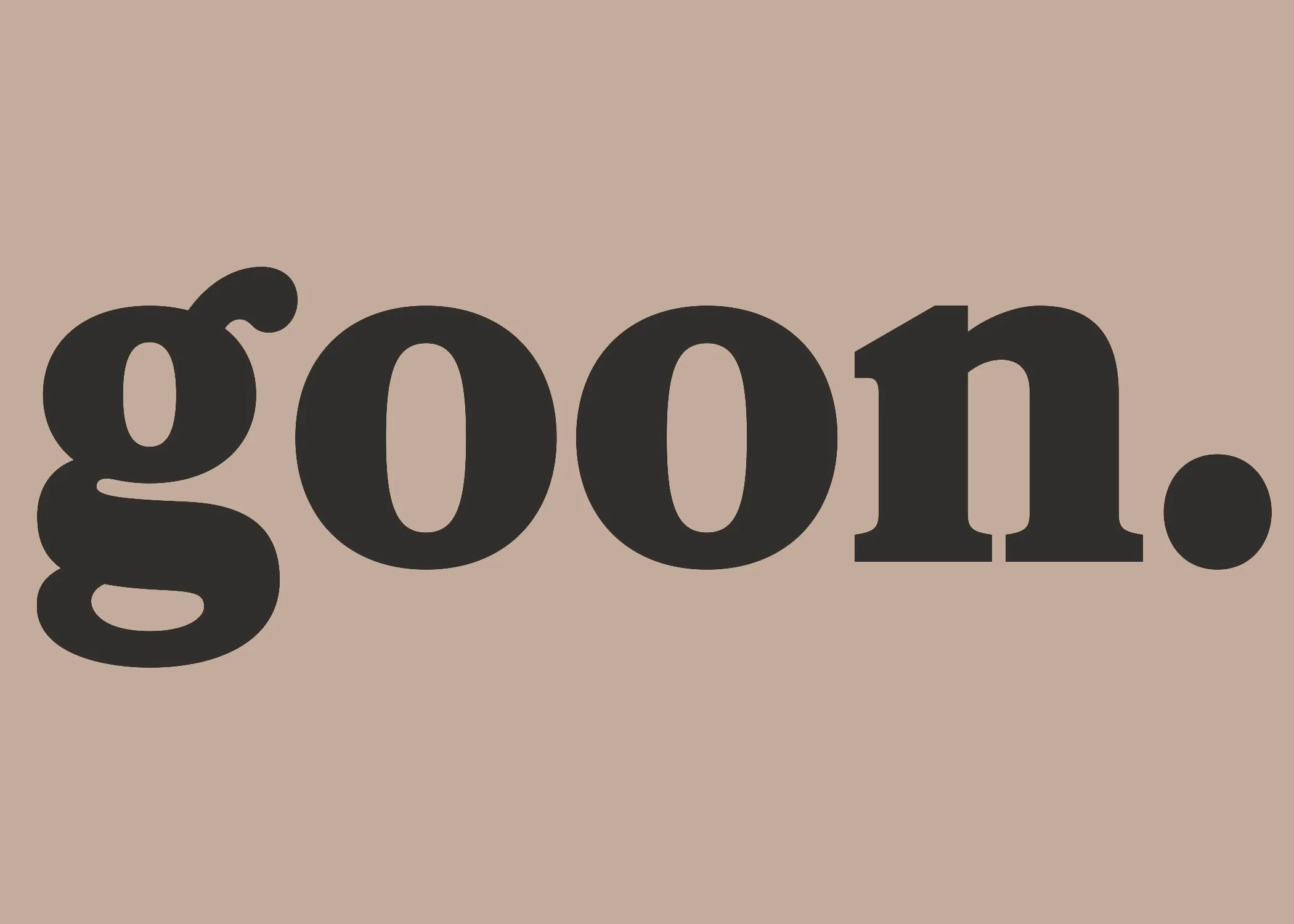 Goon Shop — GOON OR DIE