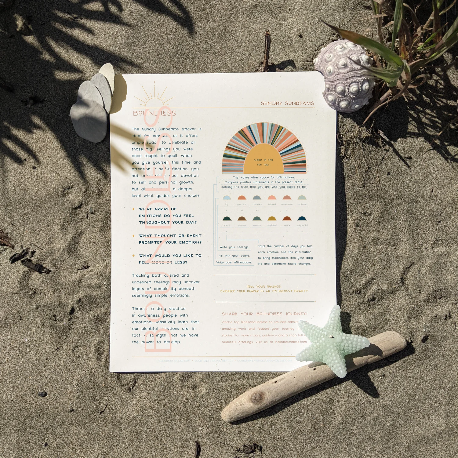 The Mindfulness Collection - Monthly Trackers — Boundless | Your Well ...