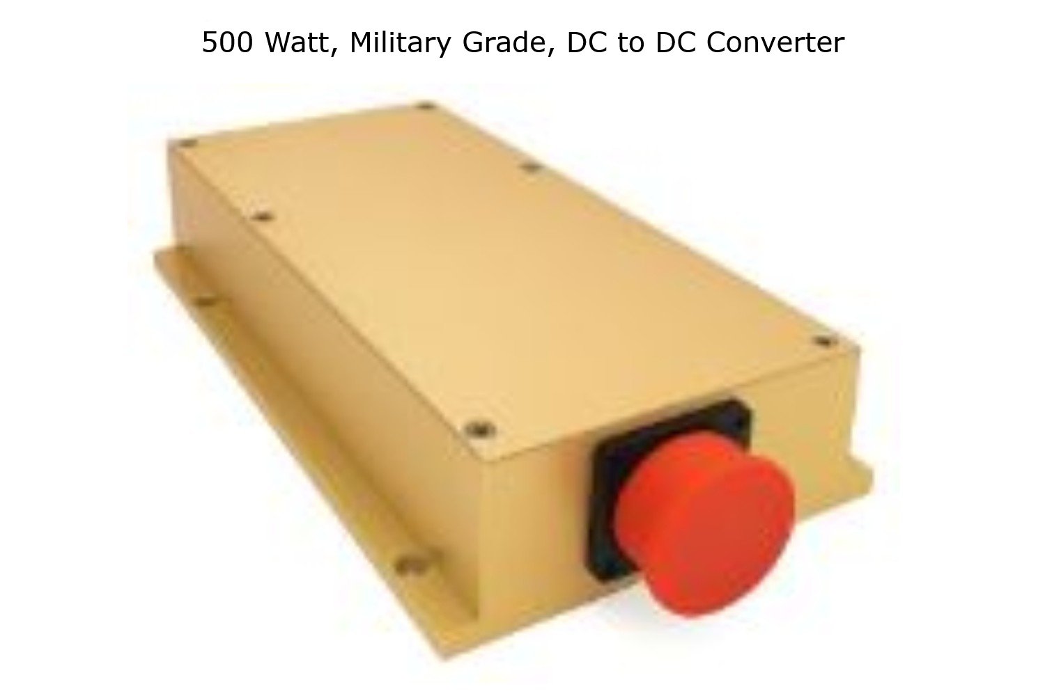 Military DC to DC Converter | 500 Watt Single Output