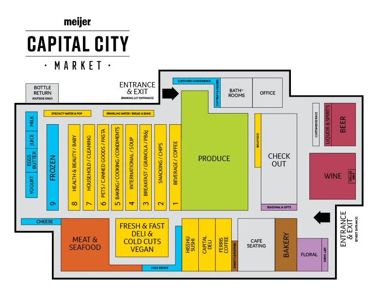 Store map — Capital City Market