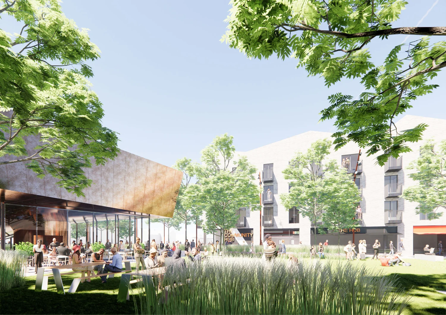 New images show updated plans for £50m Farnworth town centre ...