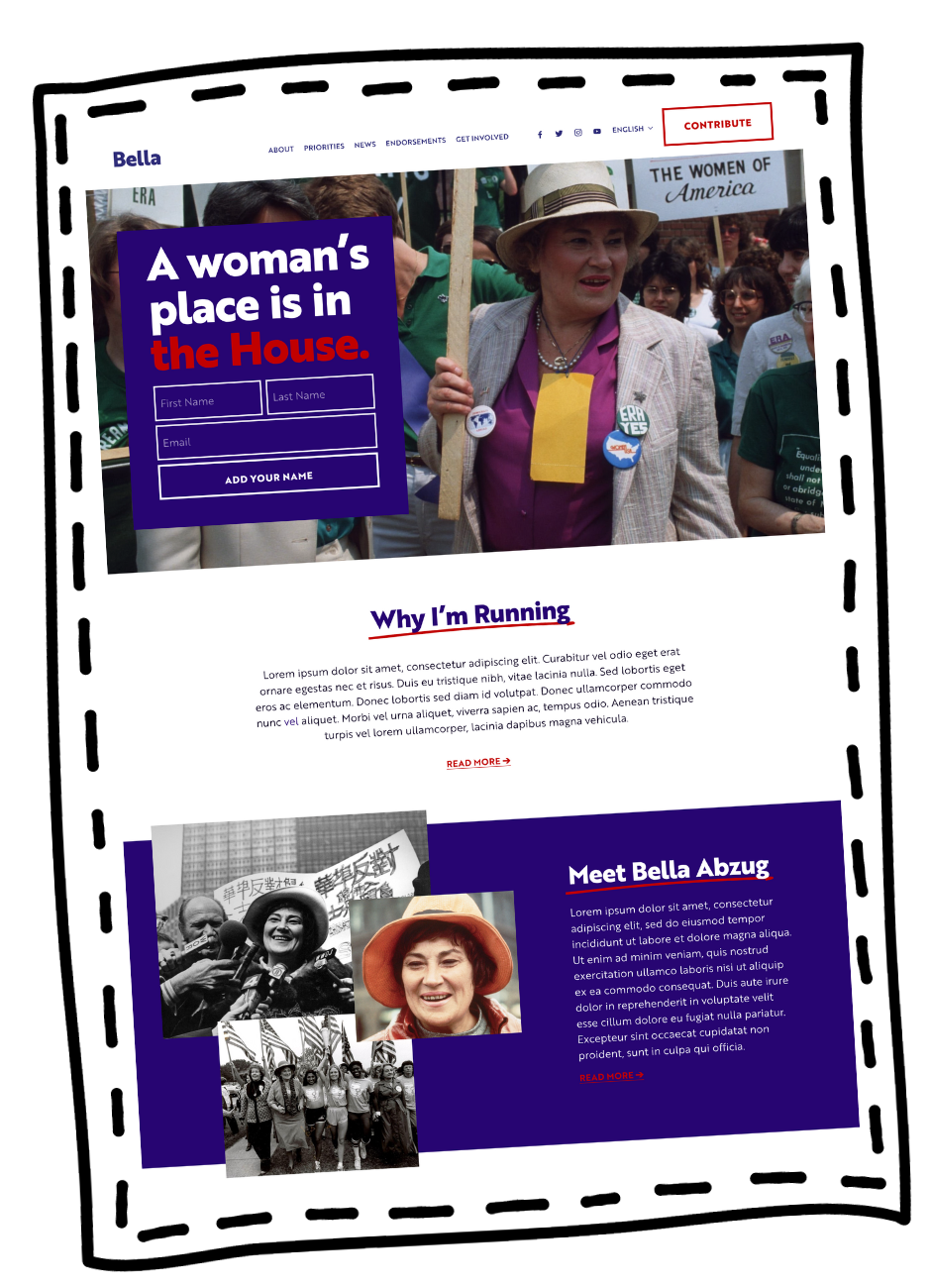 ️ Political Campaign Websites for Democrats
