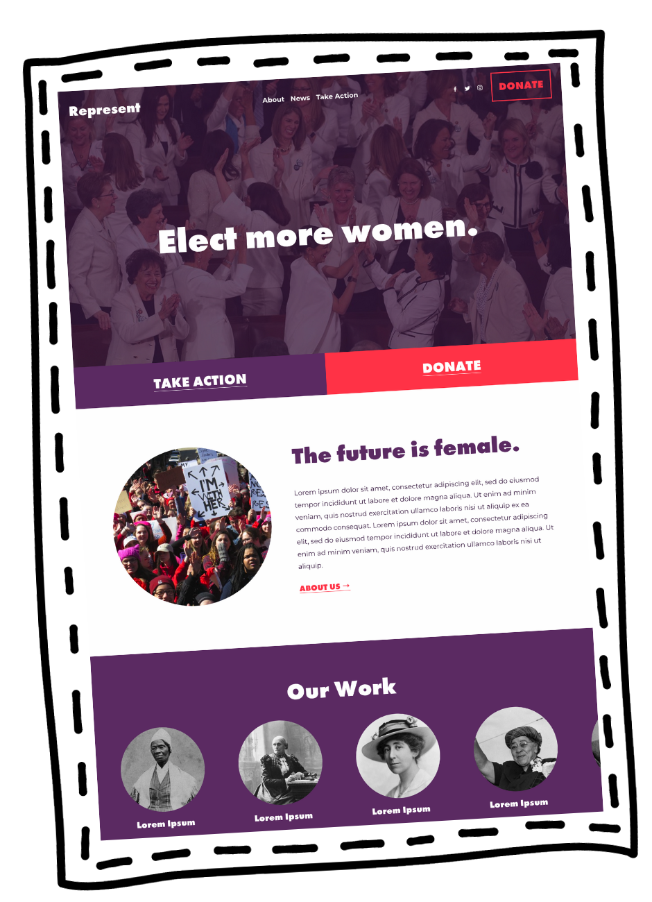 ️ Political Campaign Websites for Democrats