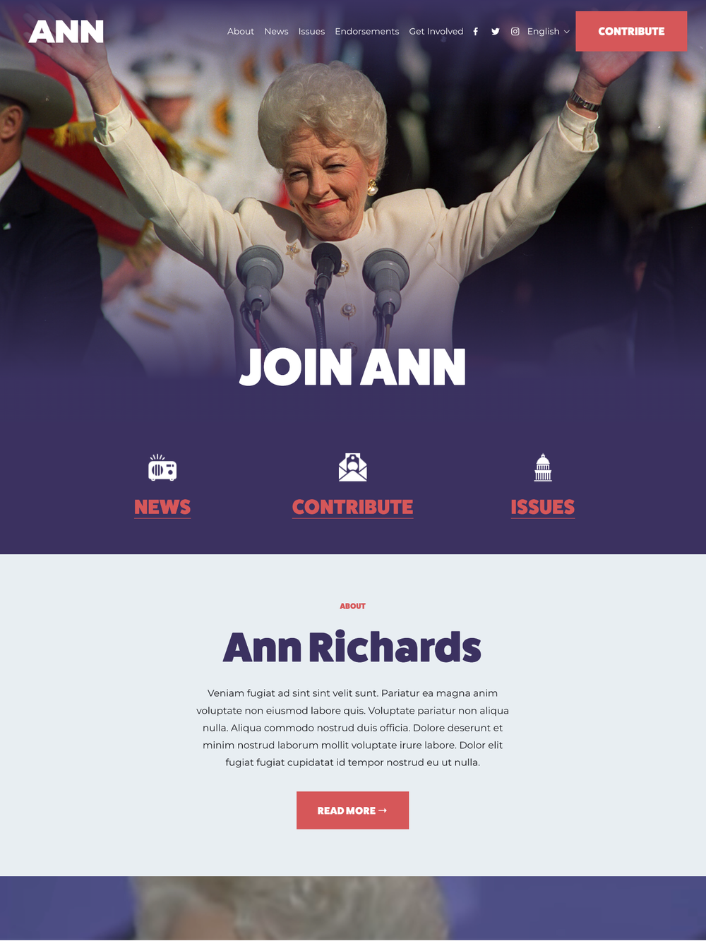 Political Campaign Website Templates & Done-For-You Sites