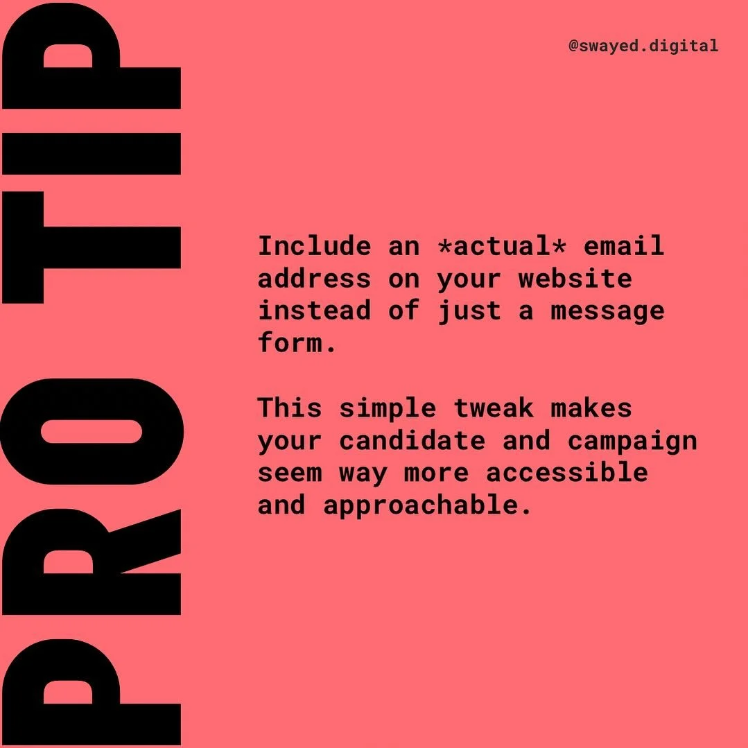 ️ Political Campaign Websites for Democrats