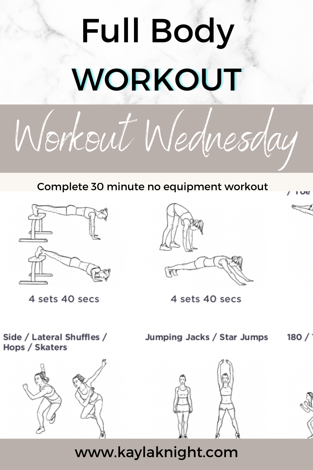Full Body Workout - Zero Equipment — Kayla Durck