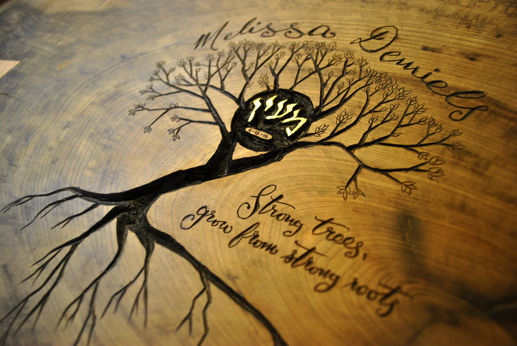 Hebrew Wood Carving — Windthrow