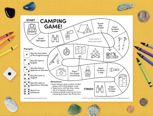 Free Kids Worksheets — Palo Alto Academy Bilingual Montessori