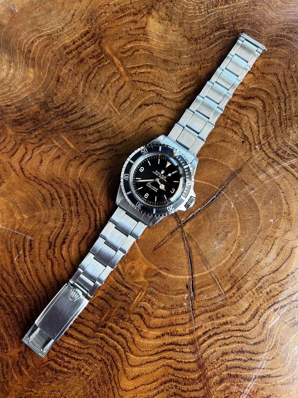 1963 Rolex Submariner 5513 Explorer 369 Gilt Underline Dial — Shiny ...