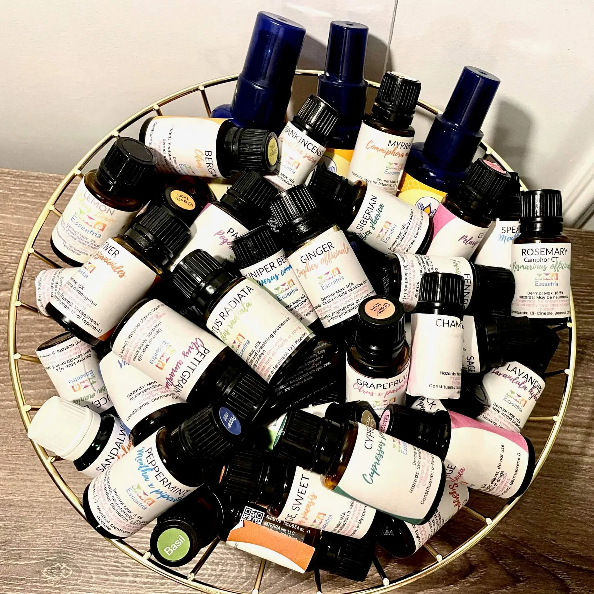 Safety Labels — Essentria Aromatherapy