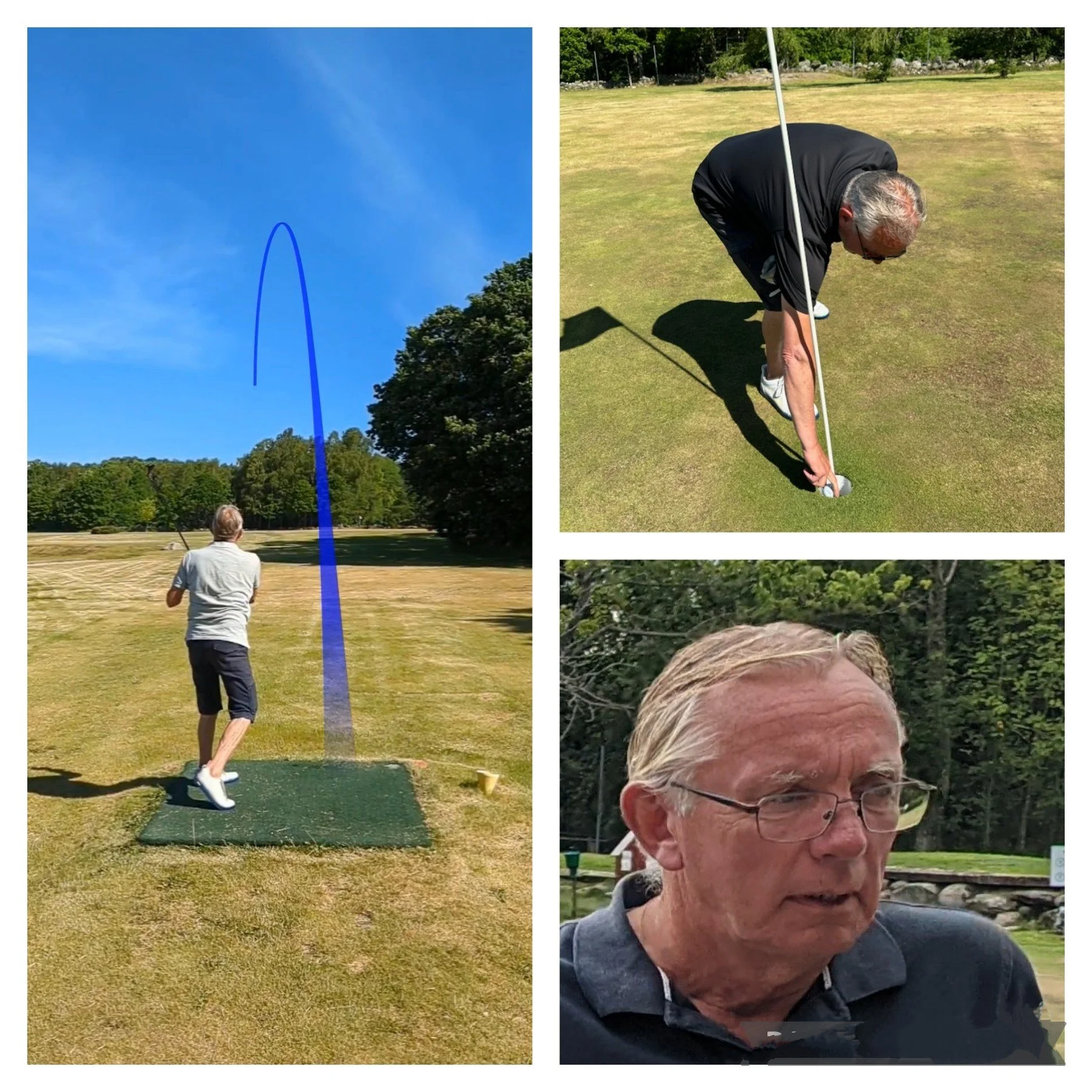 Hole in one — Ekholtbruket golfklubb