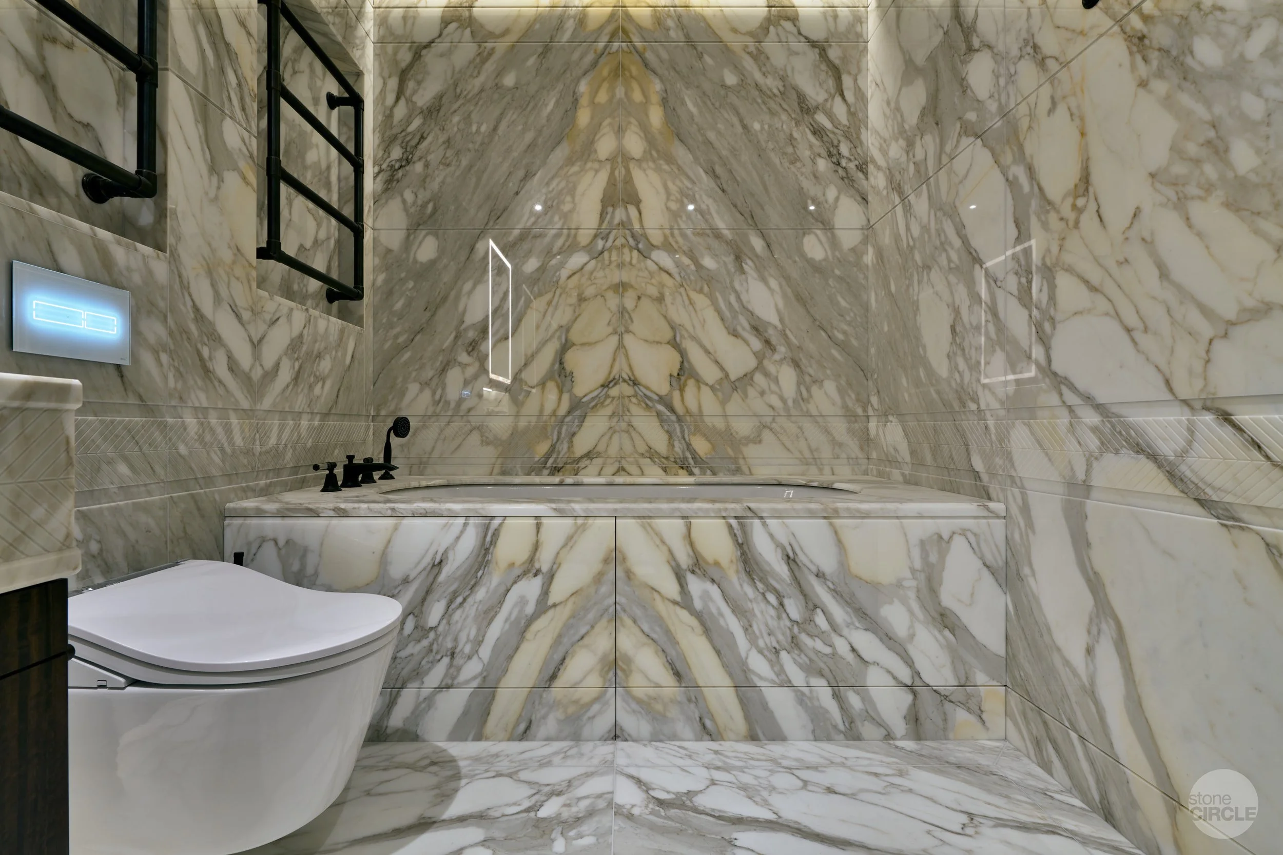 Beautiful bespoke marble bathrooms — stoneCIRCLE stone fabricators