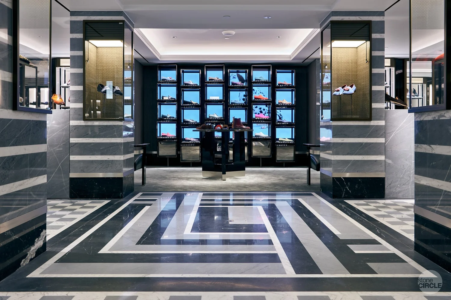 Bespoke stone for retail stores and offices — stoneCIRCLE stone fabricators