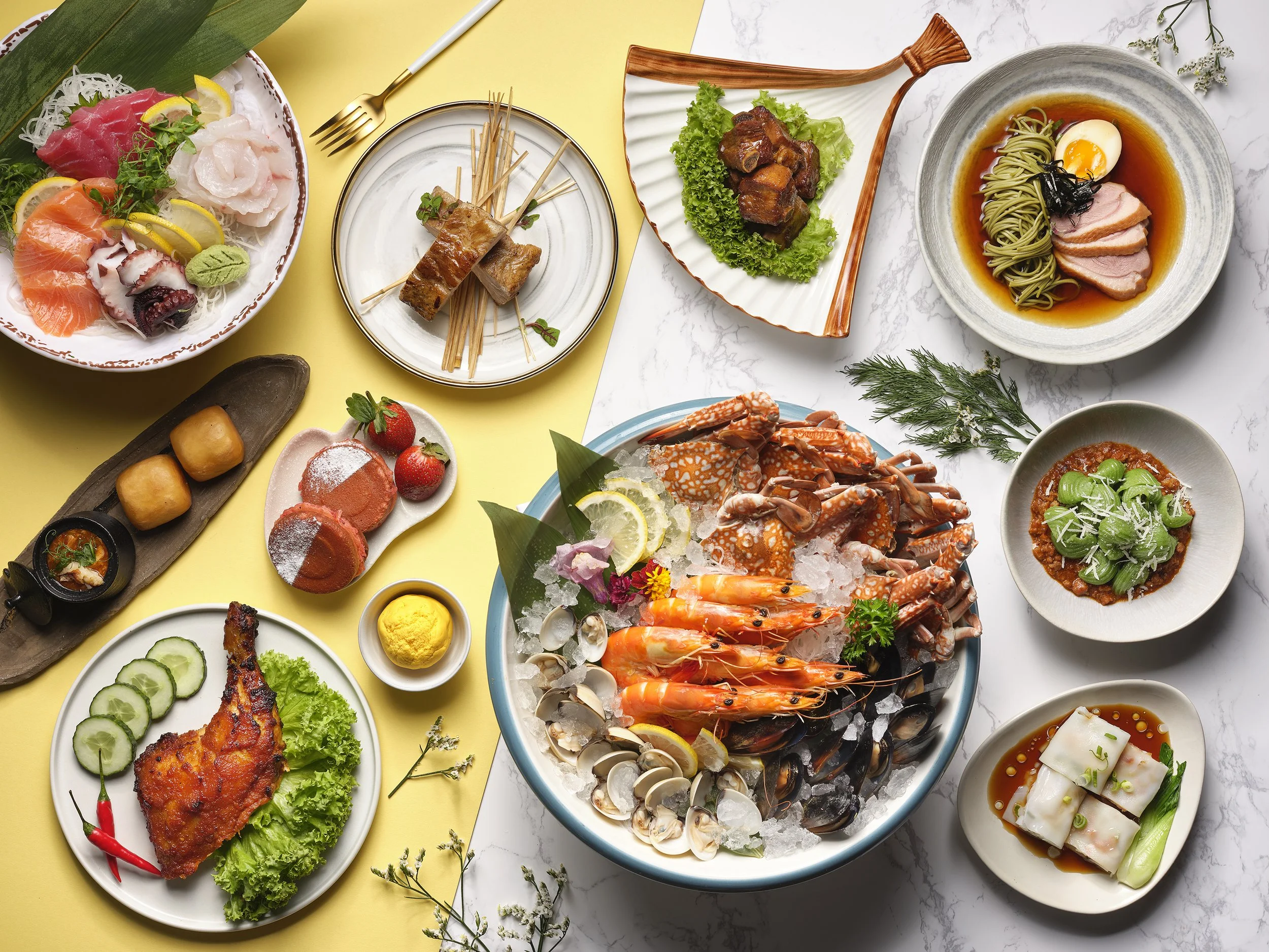 Pan Pacific Singapore - Menus