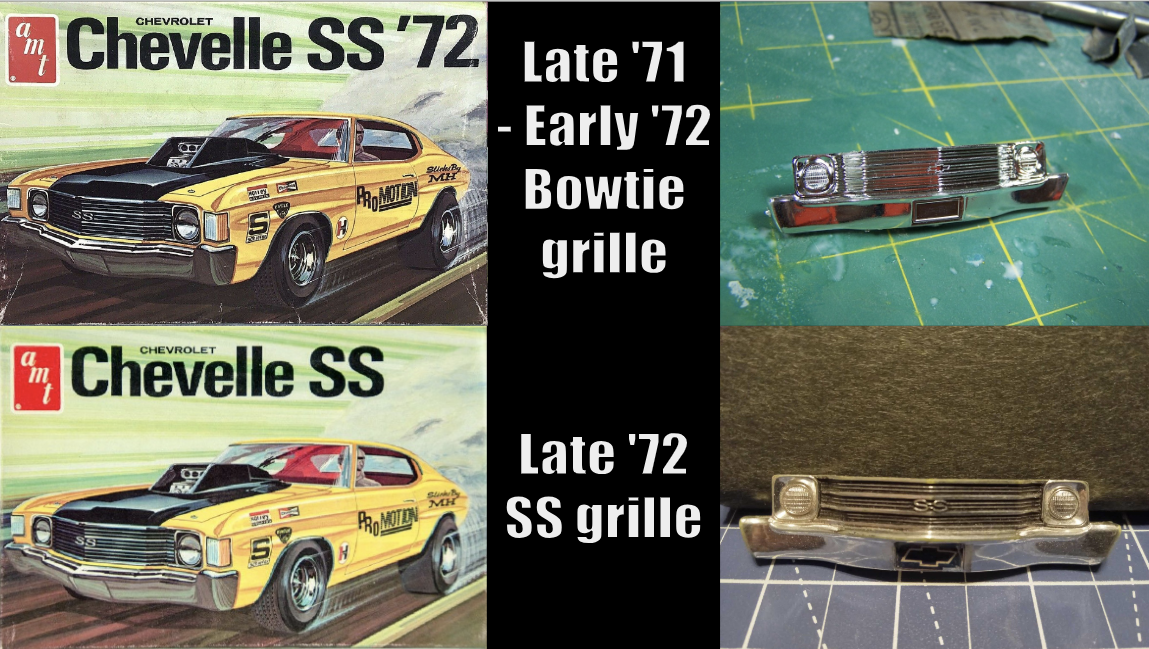 AMT and MPC 1968-72 Chevrolet Chevelles — The Sprue