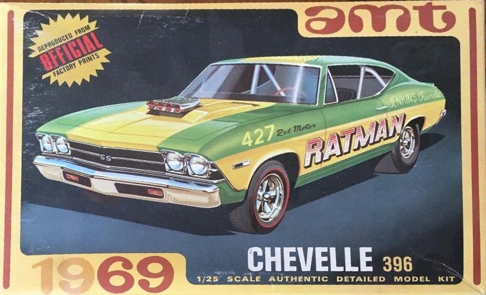 AMT and MPC 1968-72 Chevrolet Chevelles — The Sprue